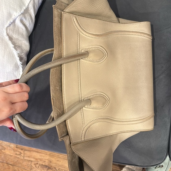 Celine | Bags | Celine Phantom Bag In Beige Tan Color | Poshmark